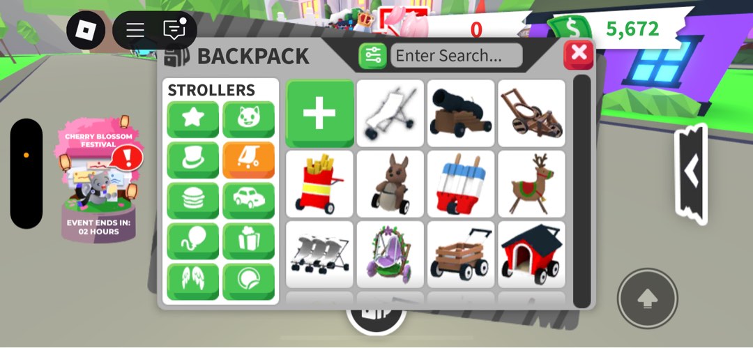 Adopt Me Strollers, Hobbies & Toys, Toys & Games on Carousell