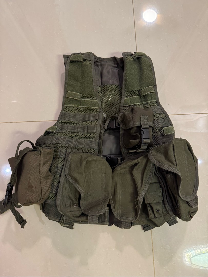 **SOLD***Army lbv army load bearing vest tactical outfield hiking ...