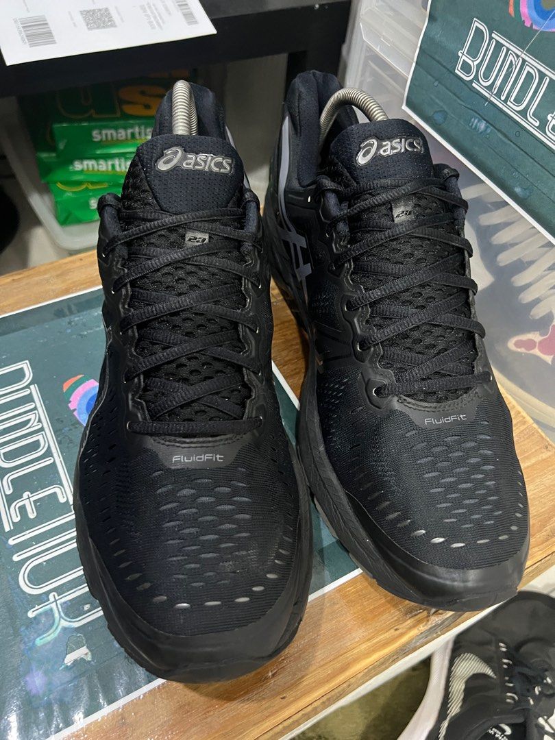 Asics Gel Kayano 23 Black 13UK, Men's Fashion, Footwear, Sneakers on ...