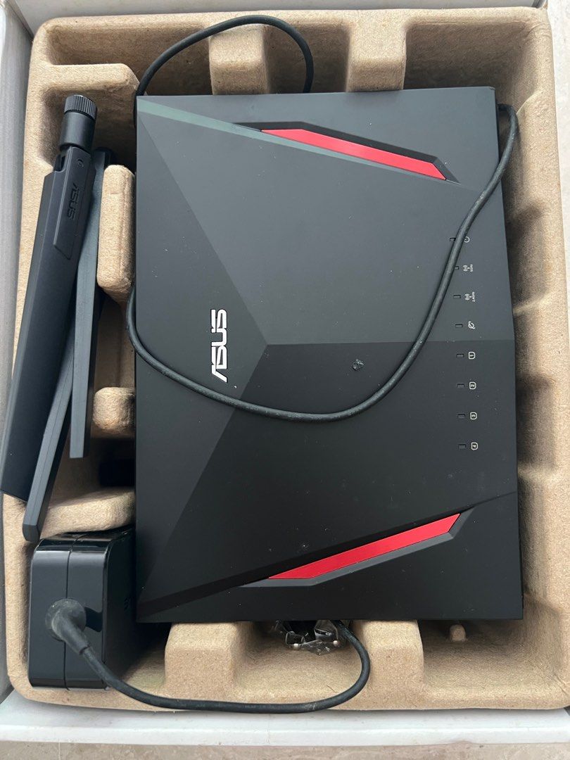 ASUS AC2900 WiFi Gaming Router (RT-AC86U), Computers & Tech, Parts ...
