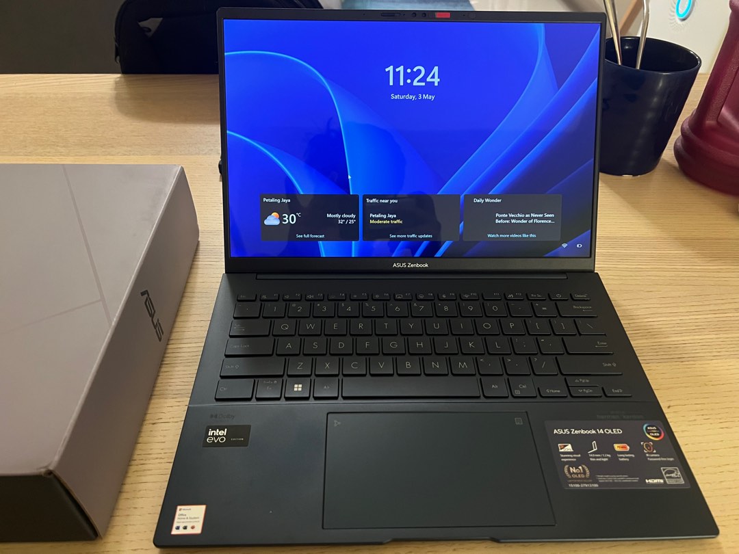 ASUS Zenbook 14 OLED (UX3405M), Computers & Tech, Laptops & Notebooks ...