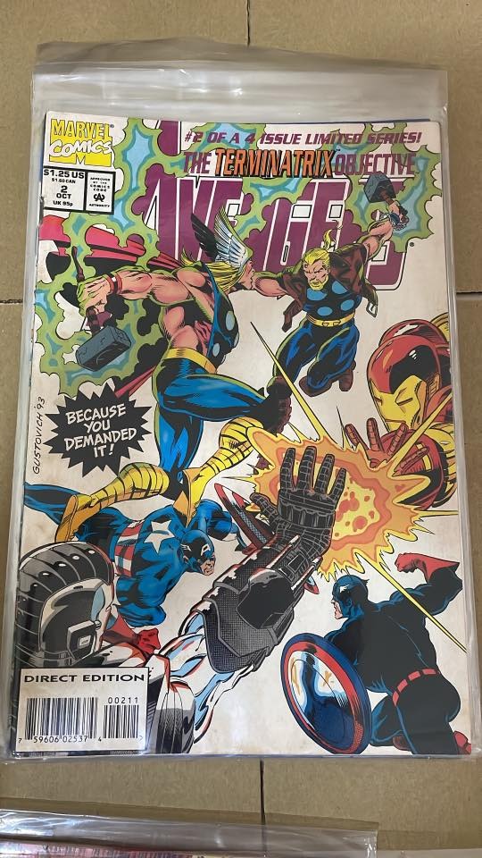 AVENGERS: THE TERMINATRIX OBJECTIVE #2 (MARVEL COMICS), Hobbies & Toys ...