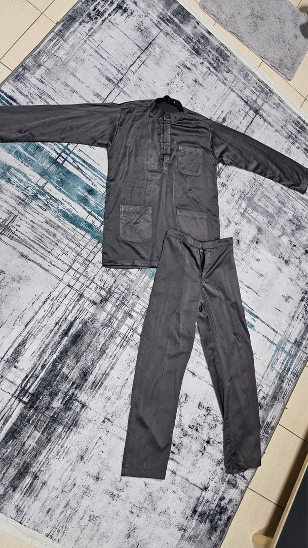 BAJU MELAYU MUAZ, Men's Fashion, Muslim Wear, Baju Melayu on Carousell
