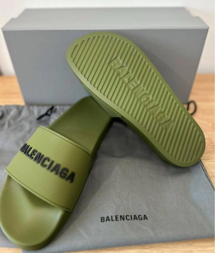 Balenciaga Slides, Men's Fashion, Footwear, Slippers & Slides on Carousell