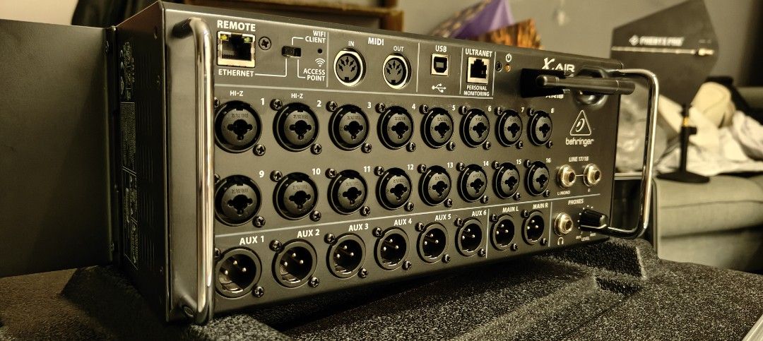 Behringer XR18 Digital Mixer, Audio, Other Audio Equipment on Carousell