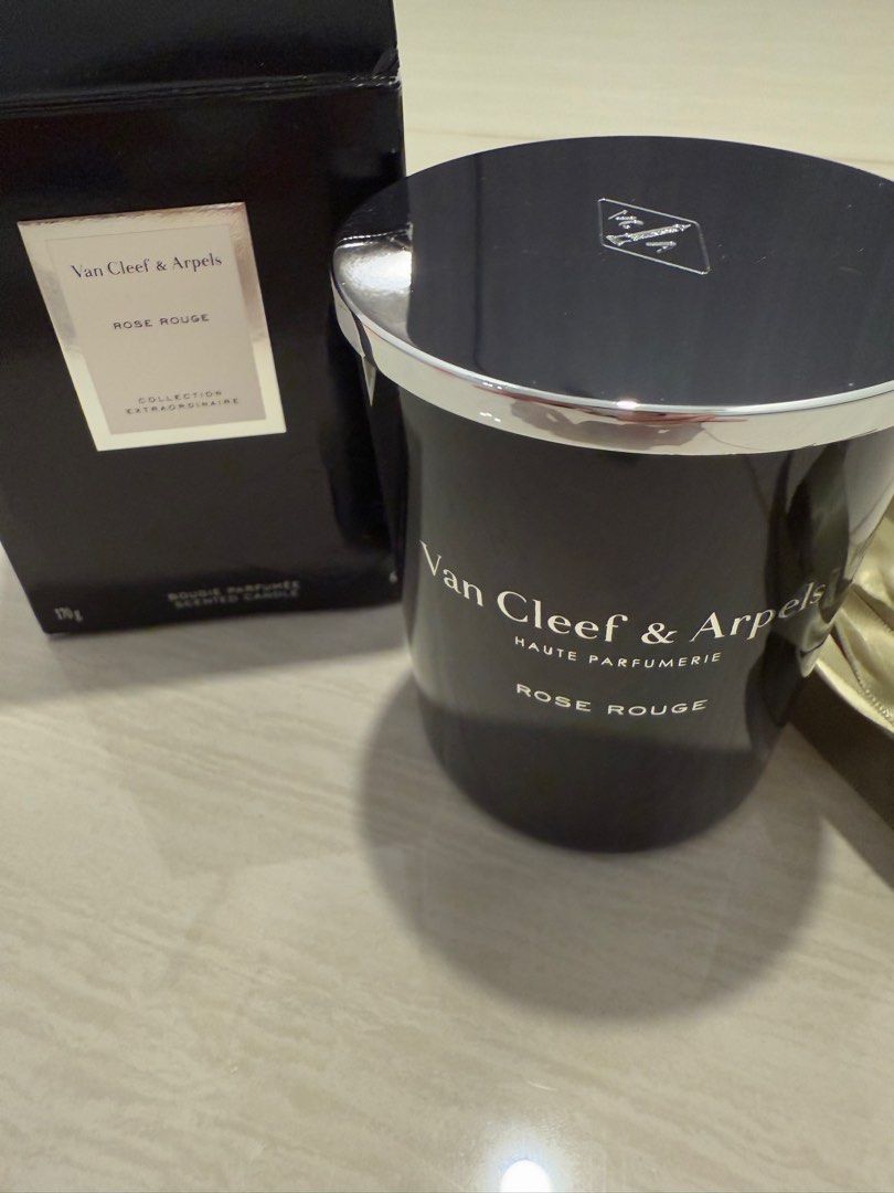 Year 2025 Van Cleef Arpels VCA Scented Candle Haute Parfumerie in Rose ...