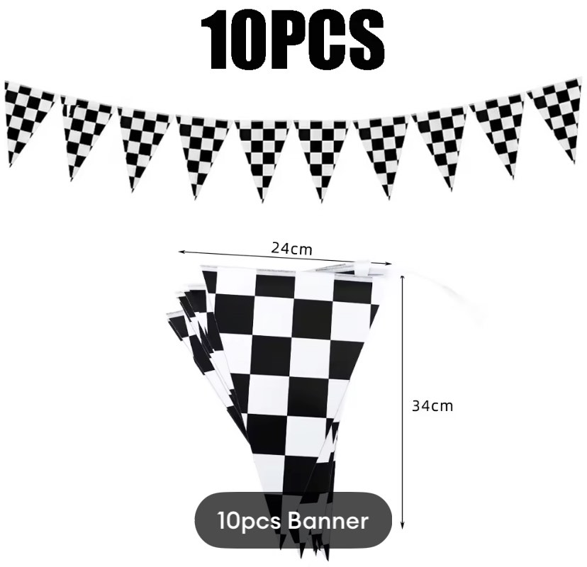 Birthday party banderitas cars hot wheels, Hobbies & Toys, Stationary ...