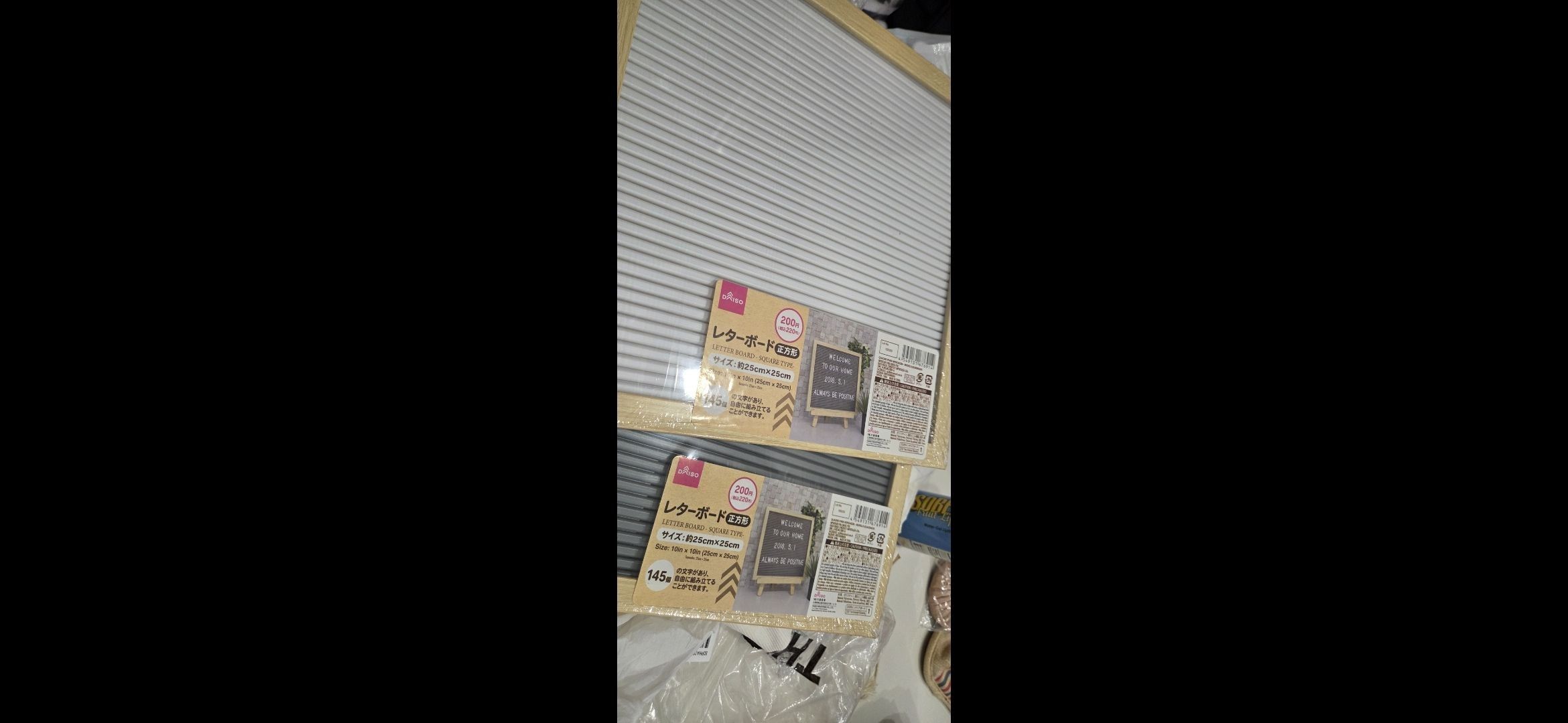 BN Daiso letterboards, Everything Else on Carousell
