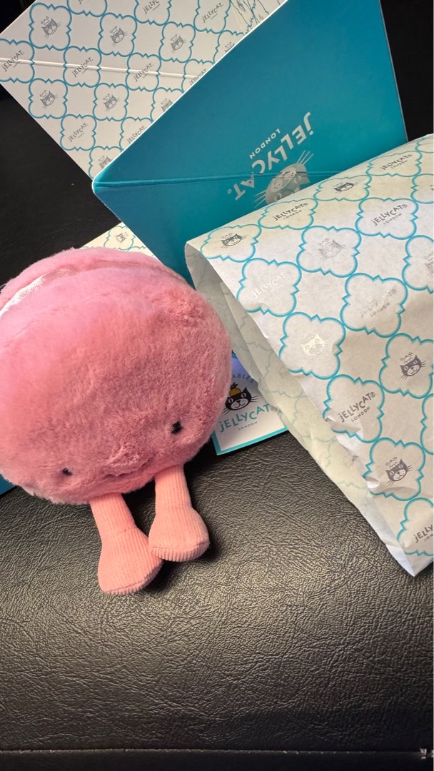 (BNWT) Jellycat Amuseables Mia Macaron with box, Hobbies & Toys, Toys ...