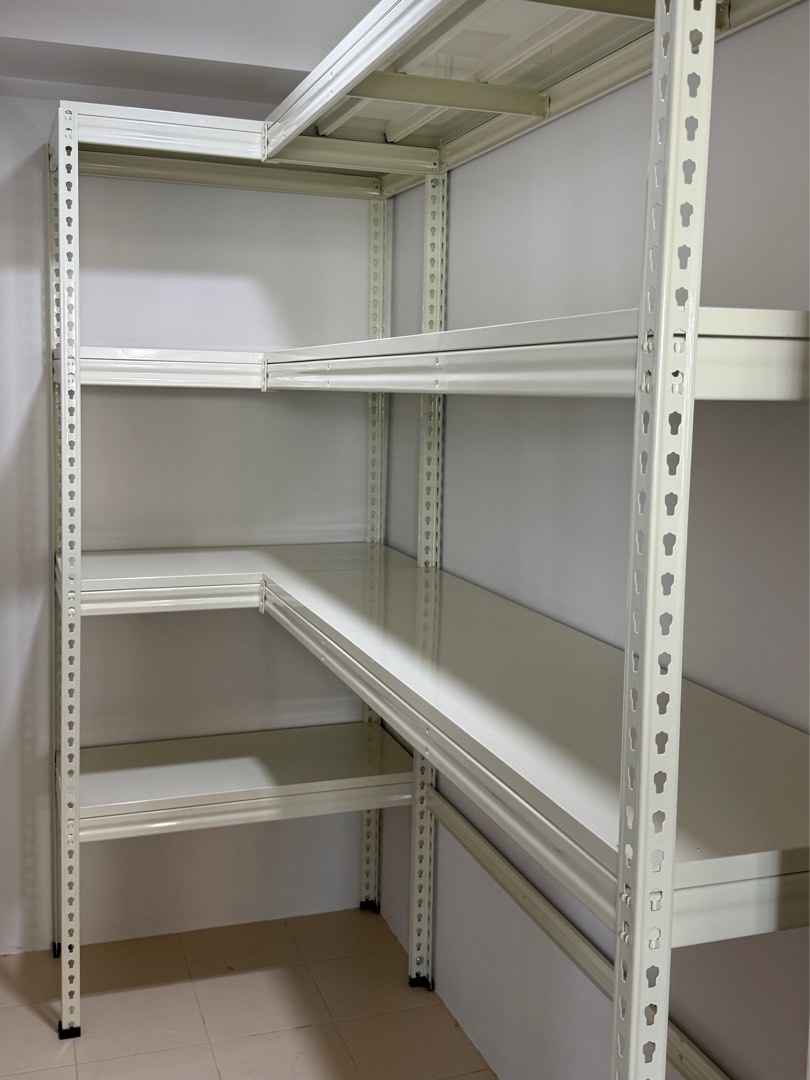 Boltless Rack, L shape rack, Boltless metal rack, Single unit rack, U ...