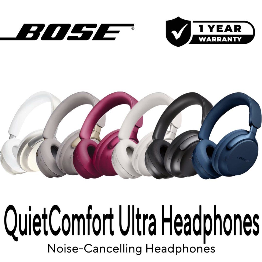 Bose QuietComfort Ultra Headphones Noise-Cancelling Headphones, Audio ...