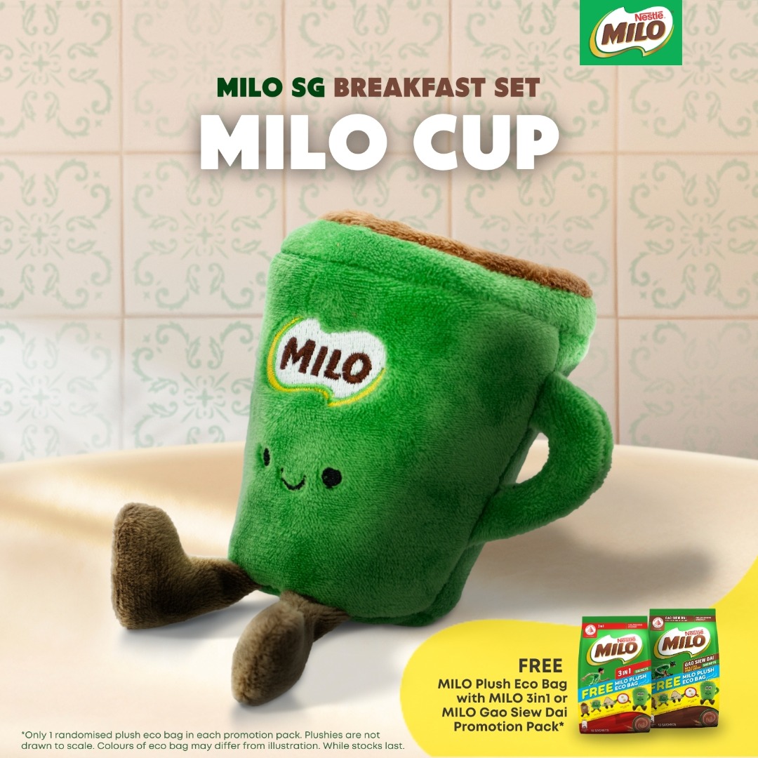 [BRAND NEW] Milo Sg Breakfast Set - Milo Tin, Milo Cup, Soft-Boiled ...