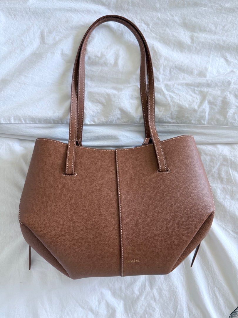 Brand new Polene mini Cyme in Camel, Luxury, Bags & Wallets on Carousell