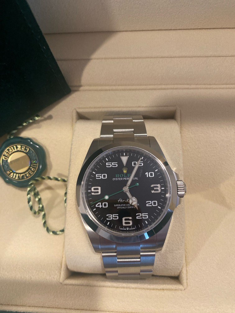 Brand New APR 2025 Rolex Air King 126900, Luxury, Watches on Carousell