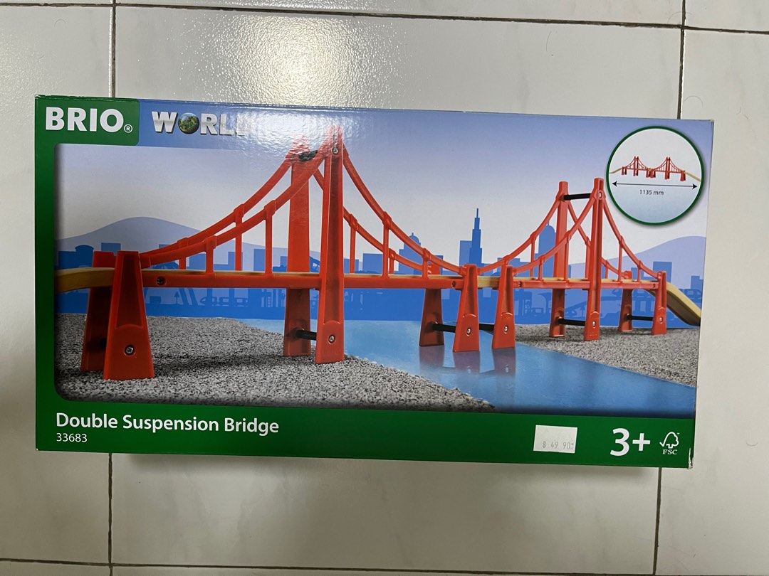 Brio World - Double Suspension Bridge, Hobbies & Toys, Toys & Games on ...
