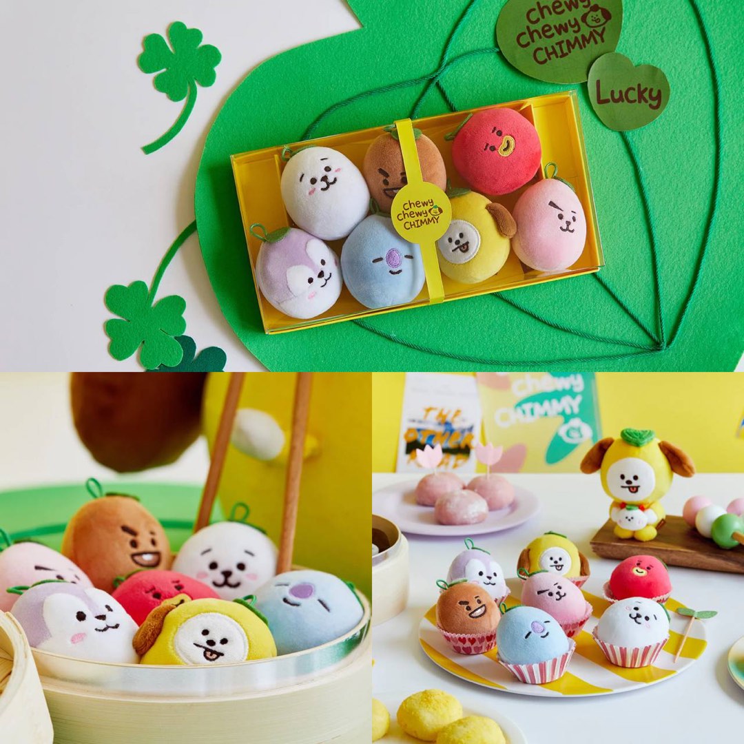 BTS BT21 MOCHI BALLS, Hobbies & Toys, Memorabilia & Collectibles, Fan ...