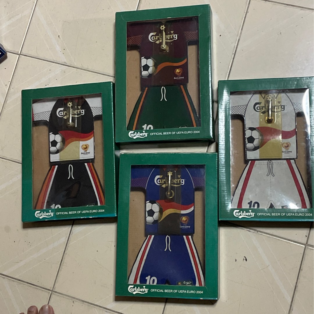 Carlsberg football jersey wall time 2004 UEFA EURO PORTUGAL Clock ...