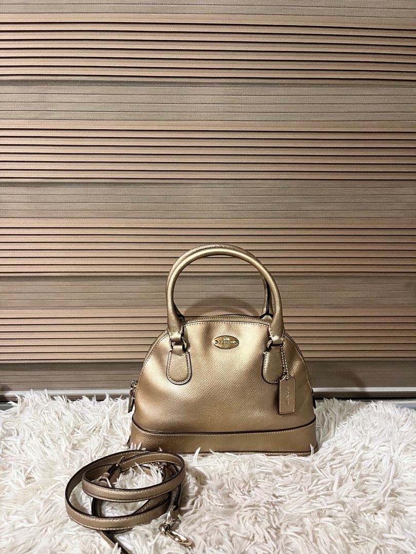 Coach Mini Cora Domed Satchel, Women's Fashion, Bags & Wallets, Cross ...