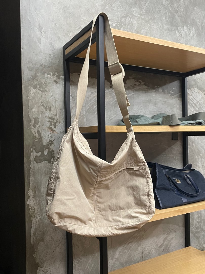 COS BEIGE SLING BAG, Luxury, Bags & Wallets on Carousell