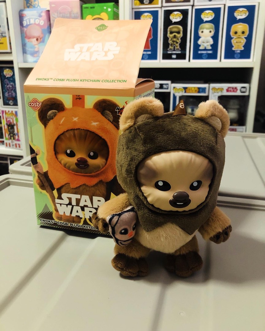 Cosbi x Disney Star Wars Ewoks Plush Keychain Collection Blind Box ...