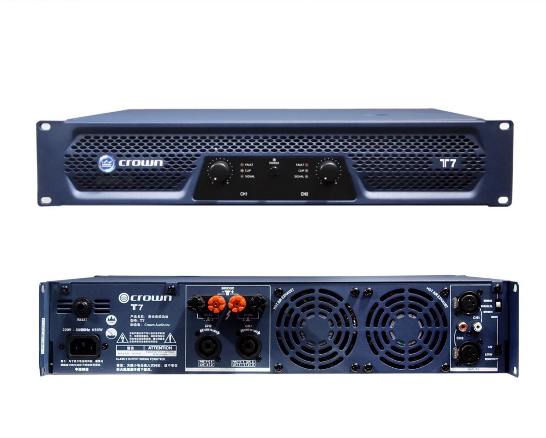 CROWN T7 POWER AMP, Audio, Soundbars, Speakers & Amplifiers on Carousell