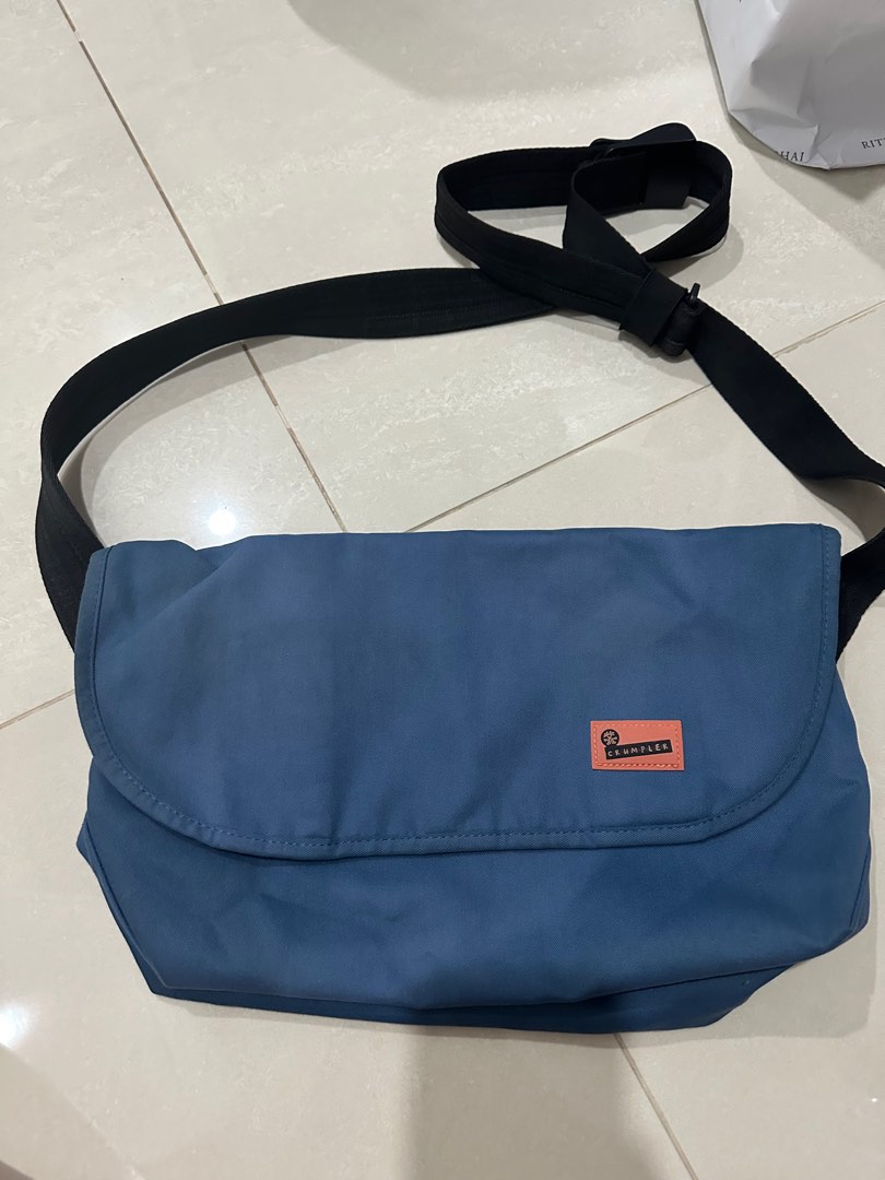 Crumpler Sling Bag Navy, Men's Fashion, Bags, Sling Bags on Carousell