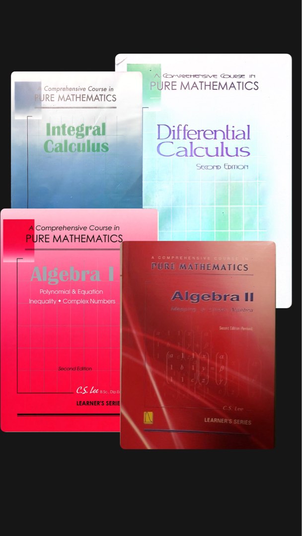 CS Lee Learner Series HKALE pure mathematics (E-ver.), 興趣及遊戲, 書本 & 文具 ...