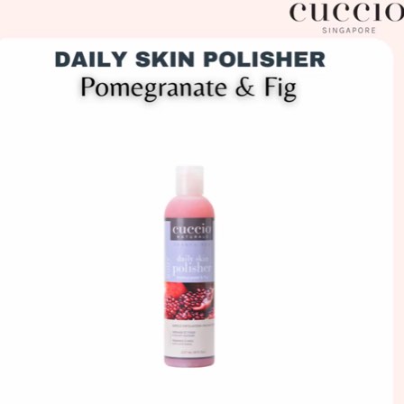 Cuccio daily skin polisher exfoliator body scrub, Beauty & Personal ...