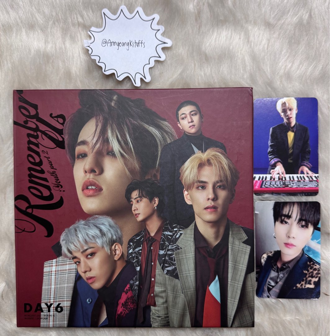 DAY6 Remember Us: Youth Part 2 Unsealed Album Complete Inclusions w ...