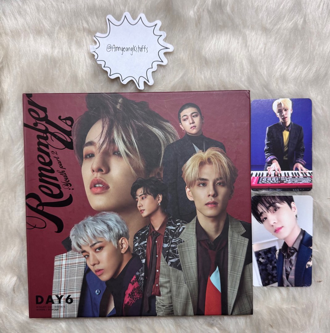 DAY6 Remember Us: Youth Part 2 Unsealed Album Complete Inclusions w ...