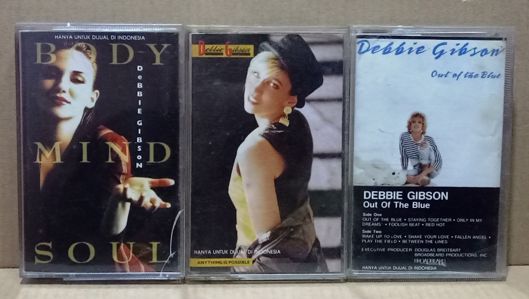 DEBBIE GIBSON - PAKET 3 KASET, Musik & Media, CD, DVD & Lainnya di ...