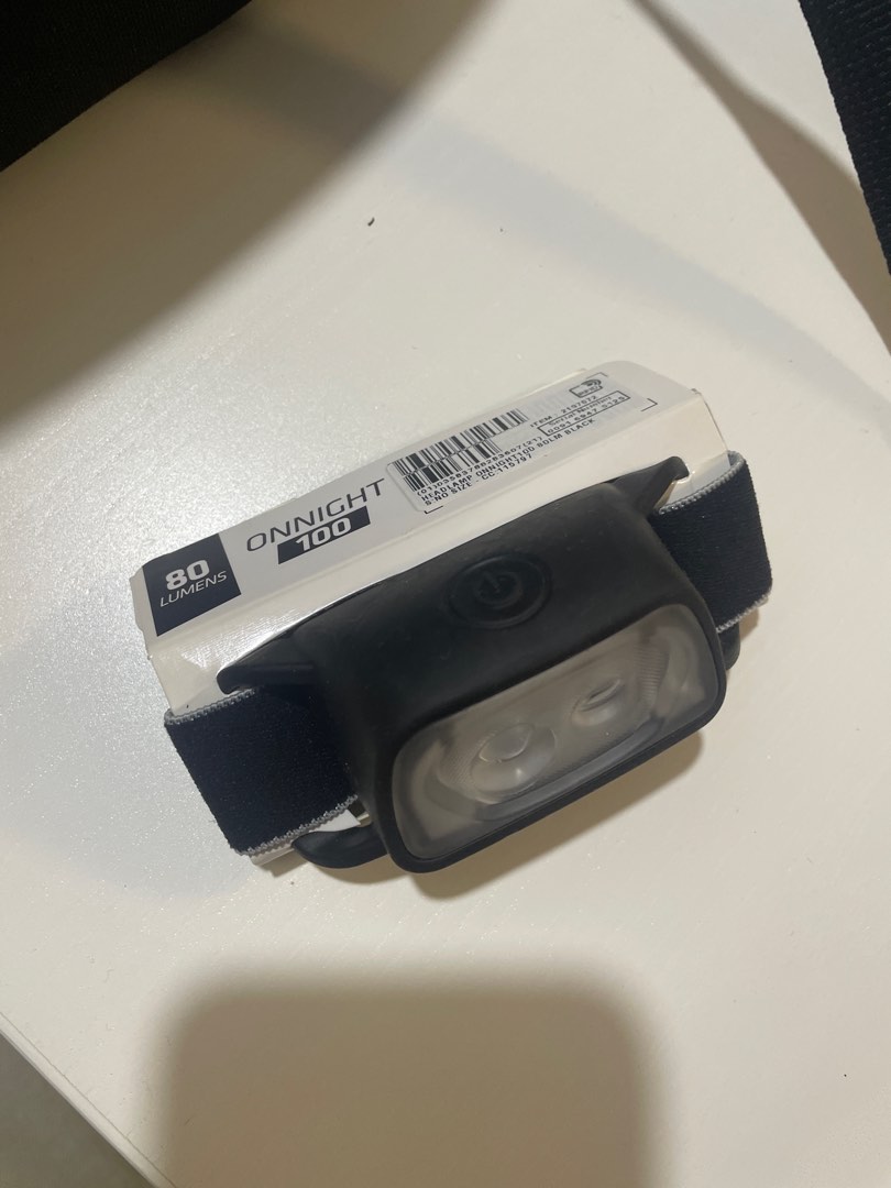 Decathlon Forclaz hiking headlamp night torch, Sports Equipment, Hiking ...
