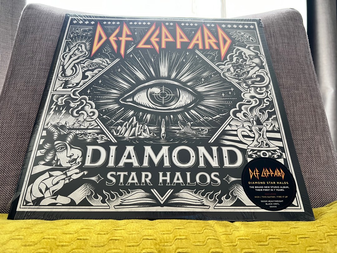 Def Leppard - Diamond Star Halos 02 LPs (Limited Edition 2 LP Vinyl ...