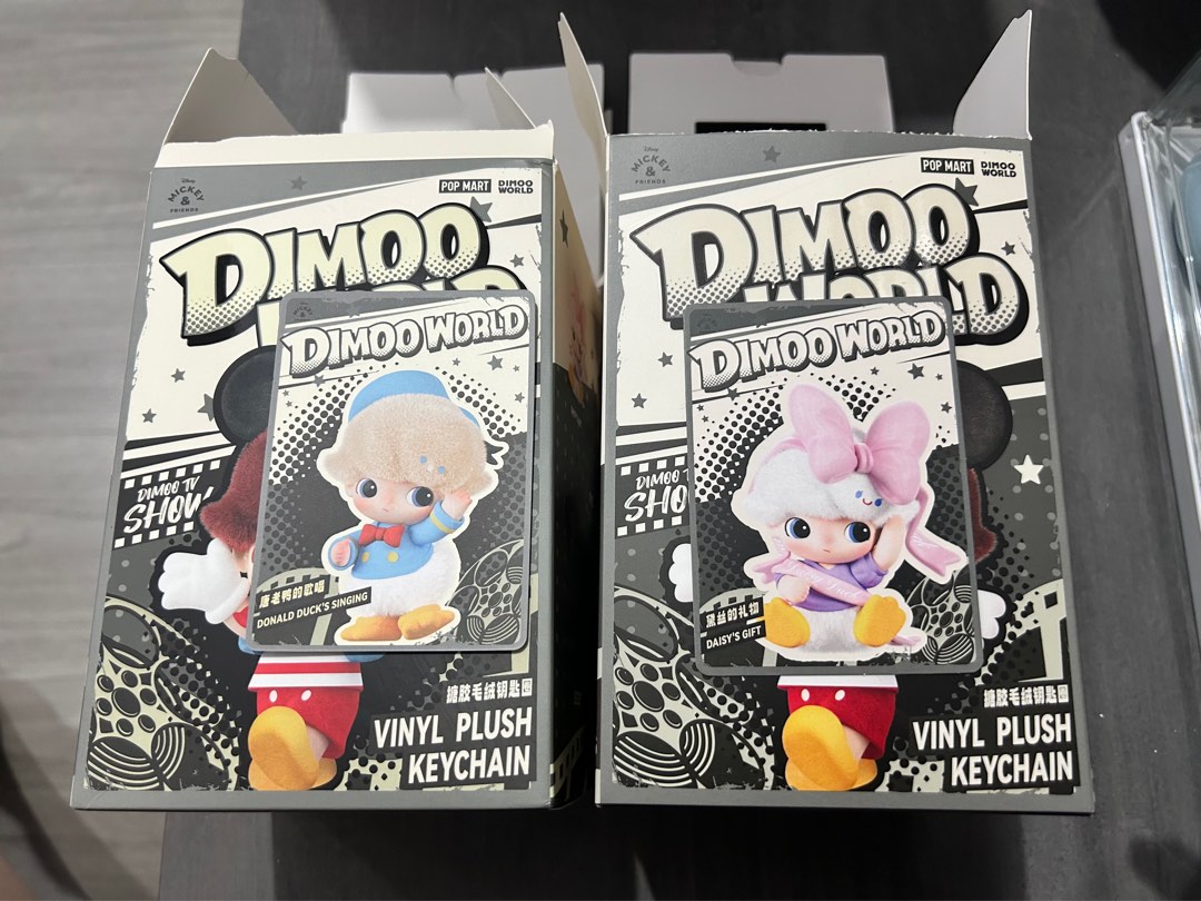 Dimoo Disney Plush - Donald & Daisy (BNIF), Hobbies & Toys, Toys ...