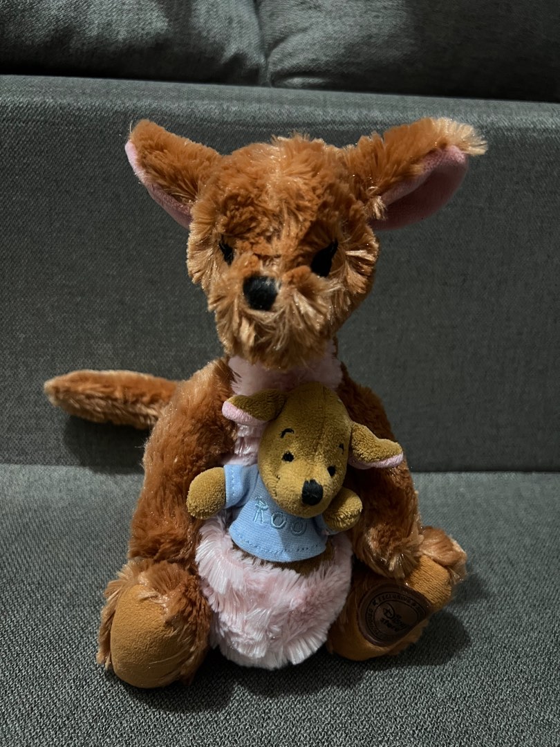 Disney Kanga and Roo Plush, Hobbies & Toys, Toys & Games on Carousell
