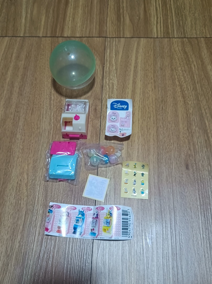 DISNEY MARIE MINI GASHAPON MACHINE, Hobbies & Toys, Memorabilia ...