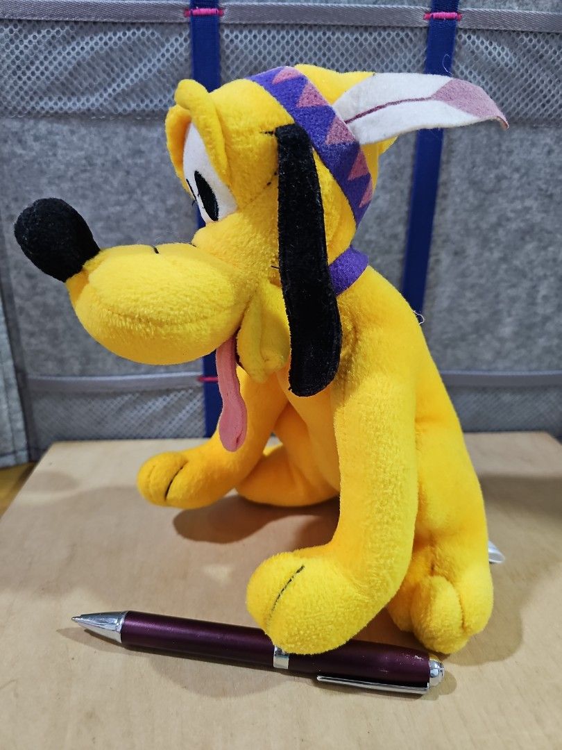Disney Pluto plush 23cm, Hobbies & Toys, Toys & Games on Carousell