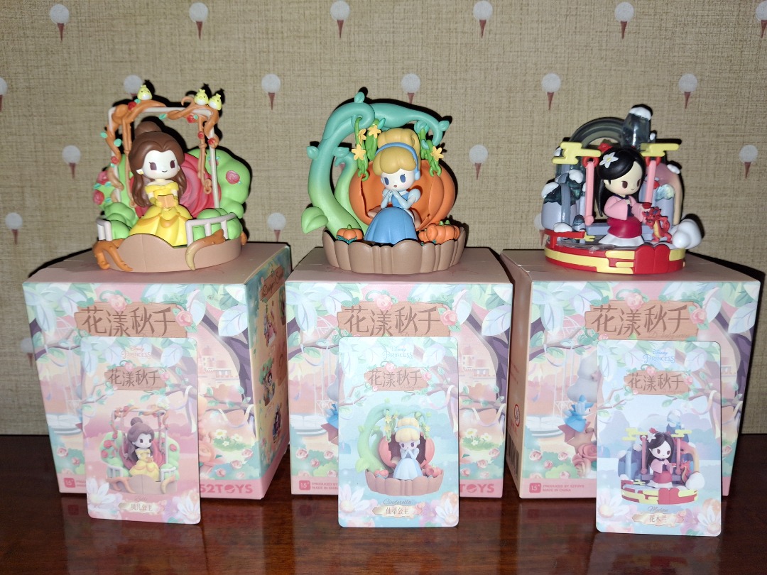 Disney Princess baby swing half set blind toy, Hobbies & Toys ...