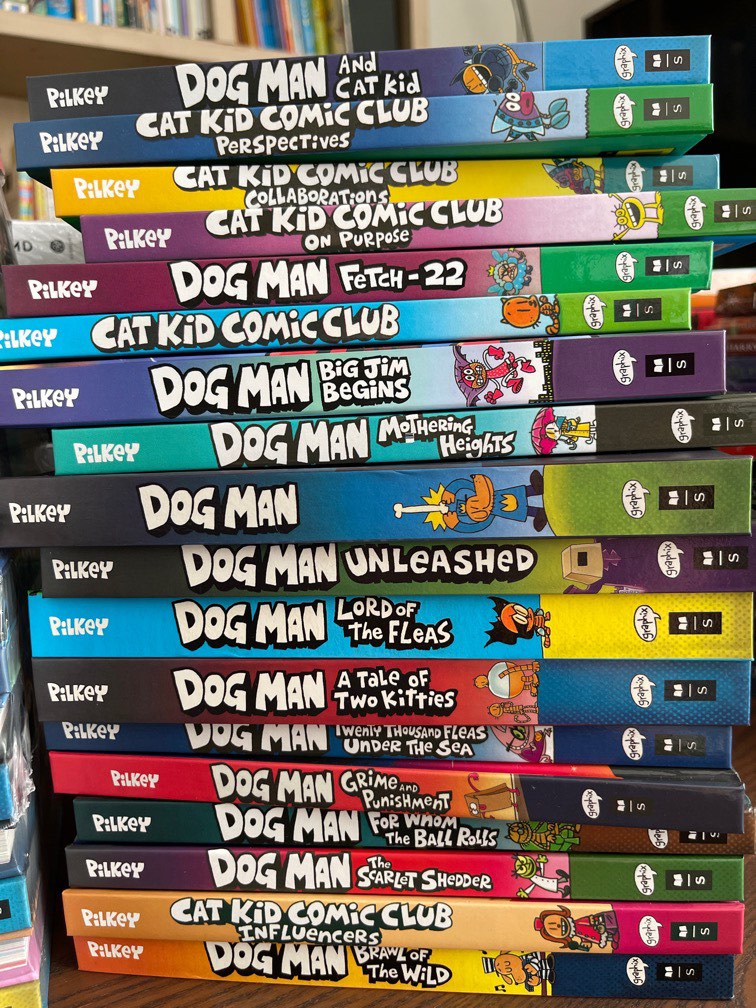 Dog Man set 18 books Hard Covers, Hobbies & Toys, Books & Magazines ...