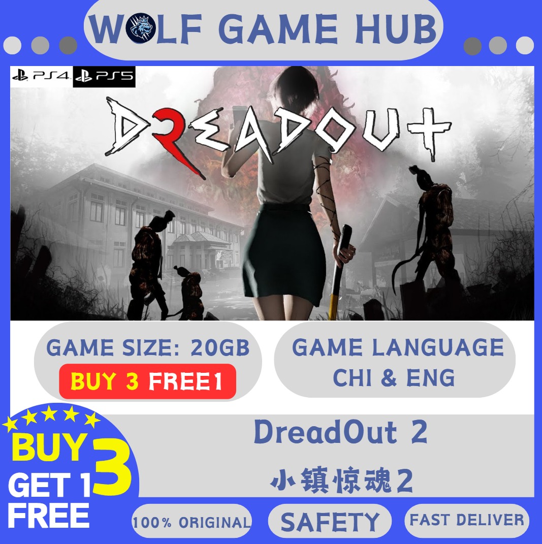DreadOut 2 ( PS4 & PS5 ) Game Digital Download, Video Gaming, Video ...