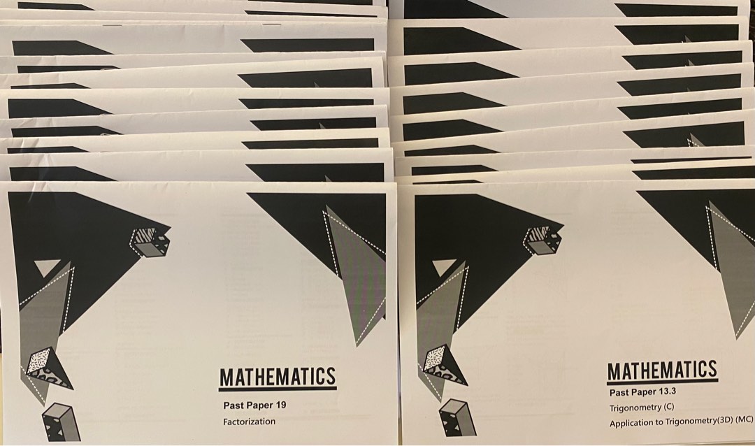DSE math past paper, 興趣及遊戲, 書本 & 文具, 教科書 - Carousell
