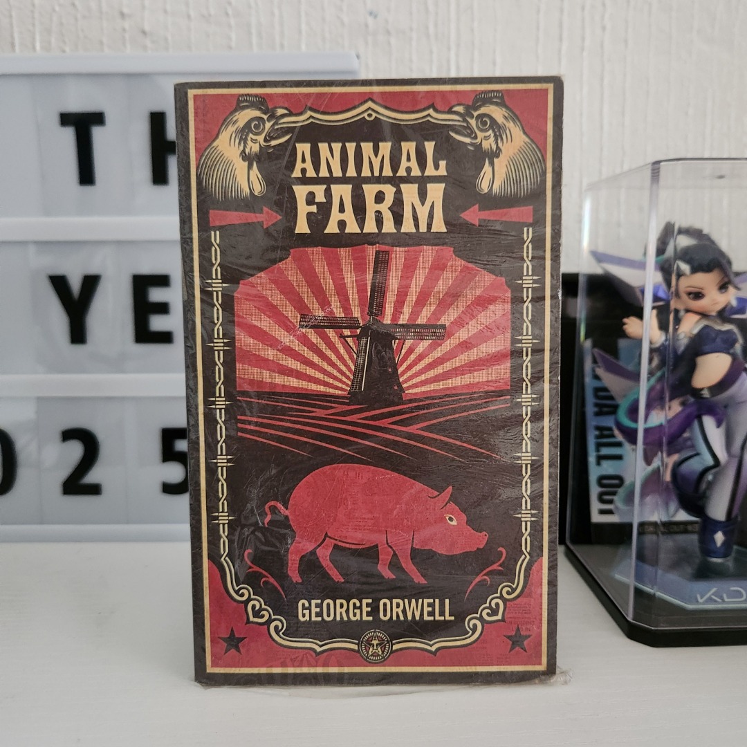 DYSTOPIA, CLASSIC | Animal Farm by George Orwell, Hobbies & Toys, Books ...