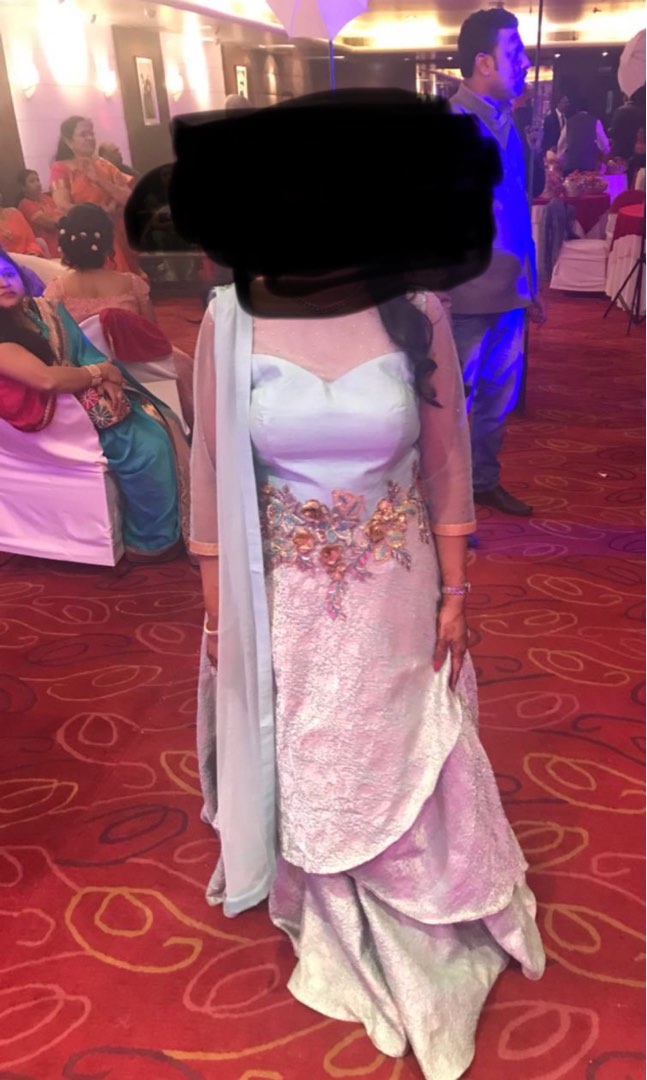 Eve gown, Women's Fashion, Dresses & Sets, Evening dresses & gowns on ...