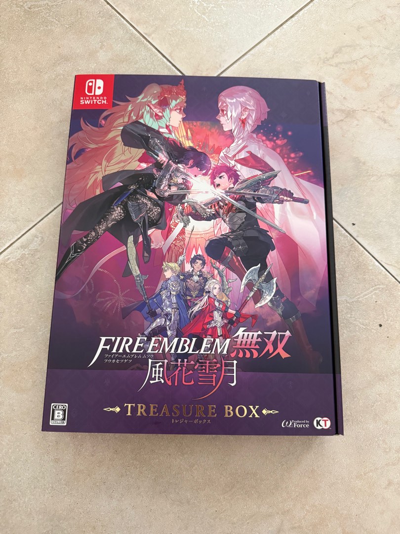 Fire emblem Treasure box (NO GAME) , Video Gaming, Video Games ...