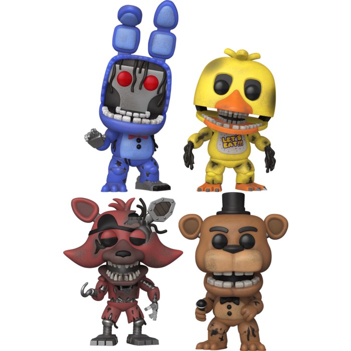 Funko Pop! Games: Five Nights at Freddy's - Withered Bonnie (Missing ...