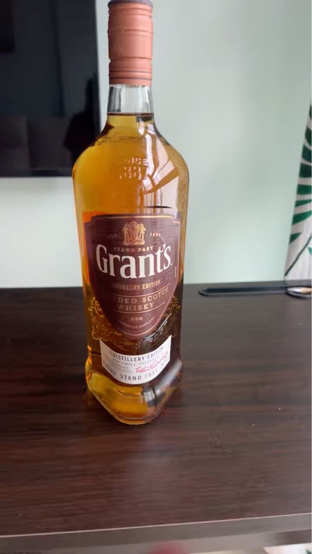 Grant's Distillery Edition Blended Scotch Whisky, Food & Drinks ...