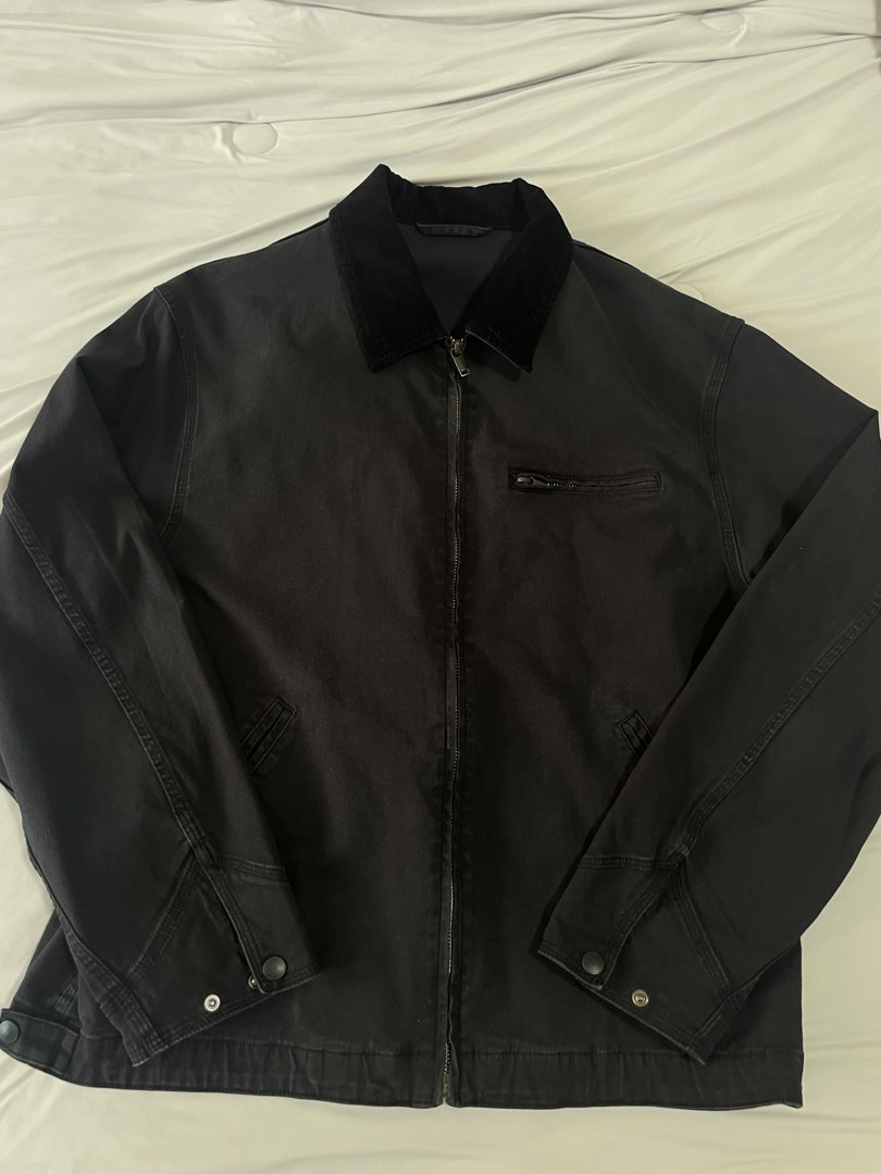 GU Japan Biker Jacket in Black, Men's Fashion, Coats, Jackets and ...