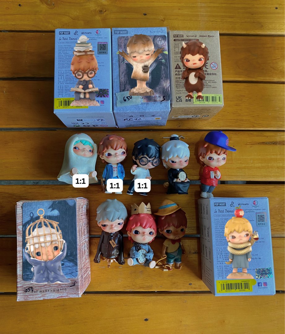 Hirono popmart figures, Hobbies & Toys, Toys & Games on Carousell