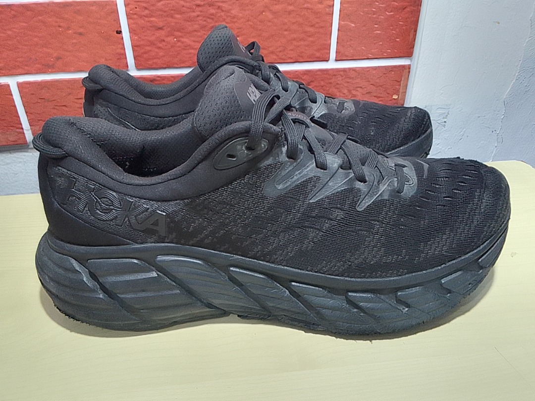 Hoka One One Gaviota 4 Running mens shoes AUTHENTIC WITH TAG, Fesyen ...