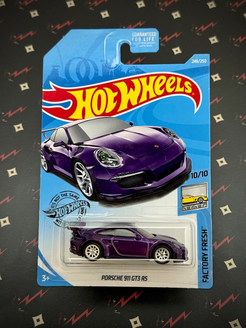 Hot Wheels STH Porsche 911 GT3 RS Purple Hotwheels Super Treasure Hunt ...
